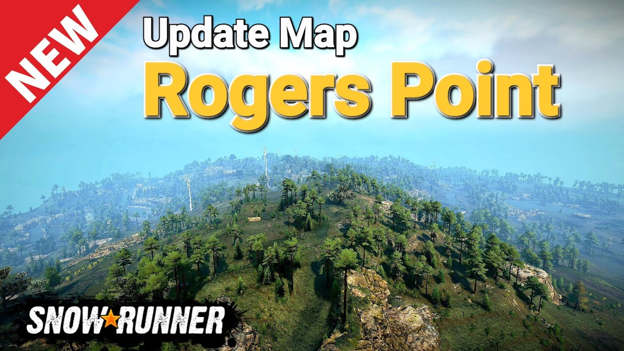 New Update Map Rogers Point In SnowRunner New Update @TIKUS19 - YouTube
