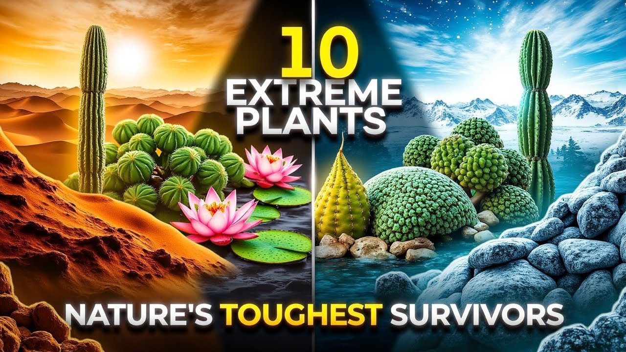 10 Plants That Can Survive Extreme Conditions - YouTube