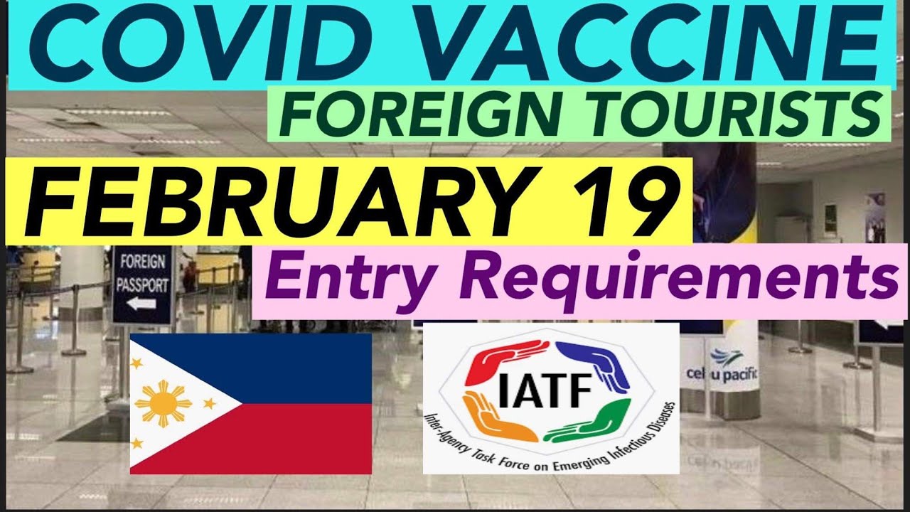 PHILIPPINES TRAVEL UPDATE | LATEST COVID VACCINE ENTRY REQUIREMENTS FOR ...