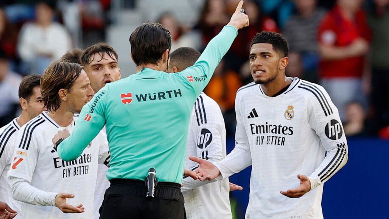 ⚽🔥 Jude Bellingham se défend, « Je n'ai pas insulté l'arbitre » 👨‍⚖️ ...
