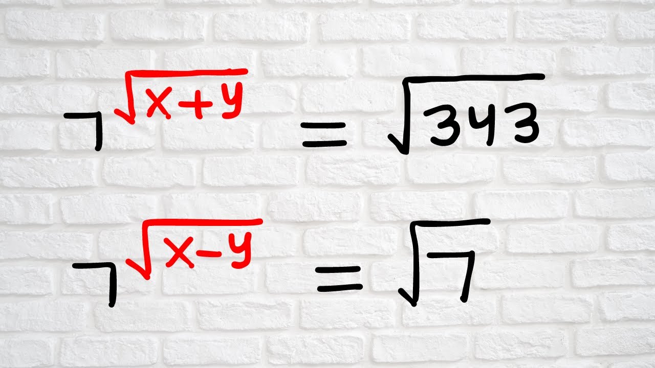 Sweden Math Olympiad | A Nice Algebra Problem - YouTube