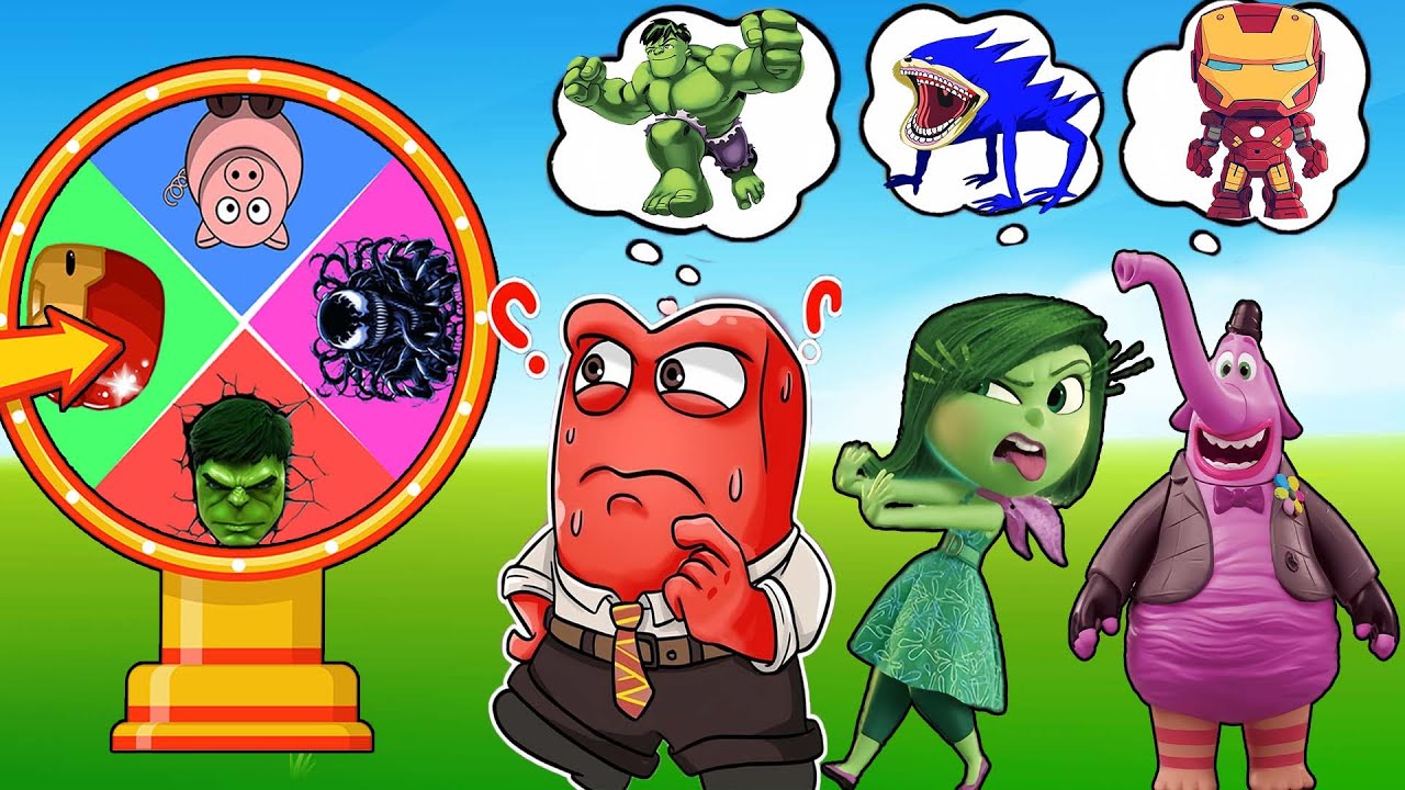 What if Disgust became the Hulk?? Fun Transformation with inside out ...