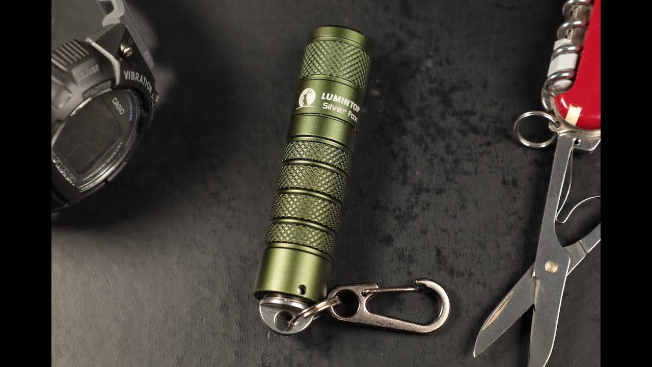 Lumintop Silver Fox Best EDC CQ Illumination - YouTube