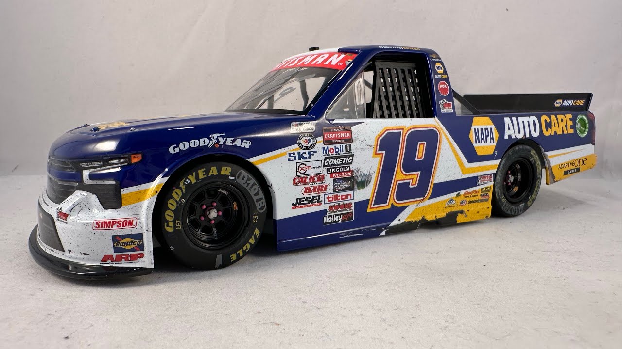 Review: 2023 Christian Eckes #19 Napa Auto Care Atlanta Win Chevy 1/24 ...
