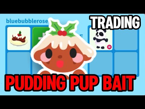 What Will People Offer For PUDDING PUP BAIT?? || Roblox ADOPT ME - YouTube