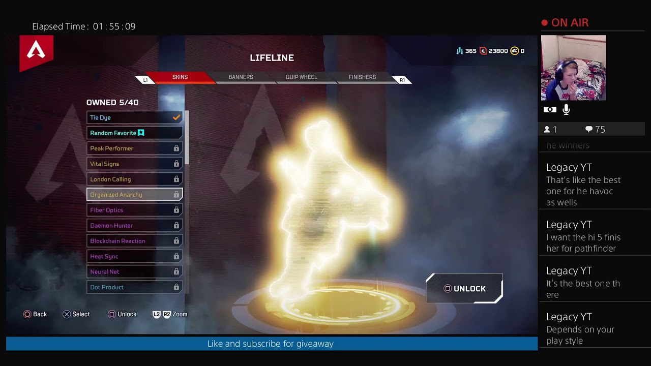 Apex legends with face cam - YouTube
