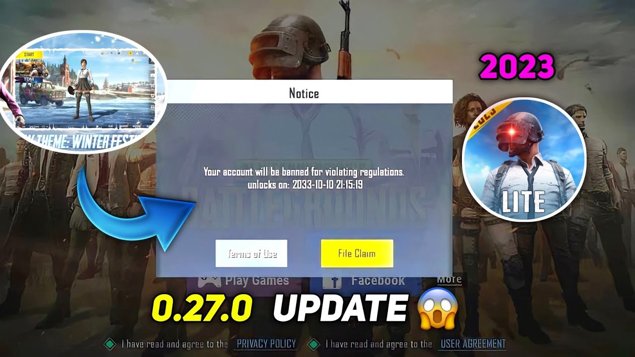 😱Pubg Lite 0.27.0 New Update | Pubg Lite Winter Update 2023 | Pubg Lite New Update 2023 🔥 - YouTube