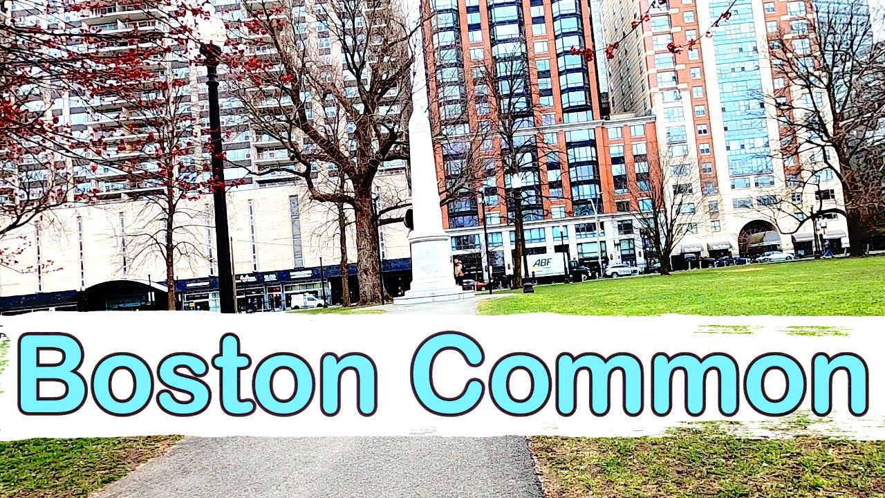 🥾Monuments Walking Tour in Boston Common-Boston, MA - YouTube