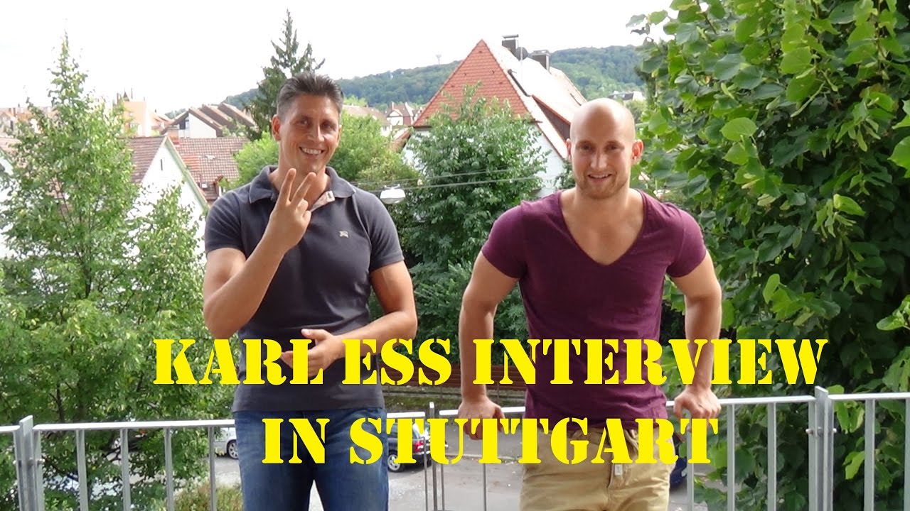 KARL ESS Interview in Stuttgart | Karl Ess & Michael Coenen Sport ...