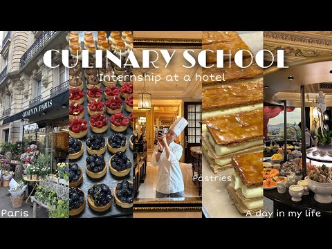 A DAY IN MY LIFE AS A PASTRY STUDENT| Sunday, brunch, pastries, Paris, culinary school, baking