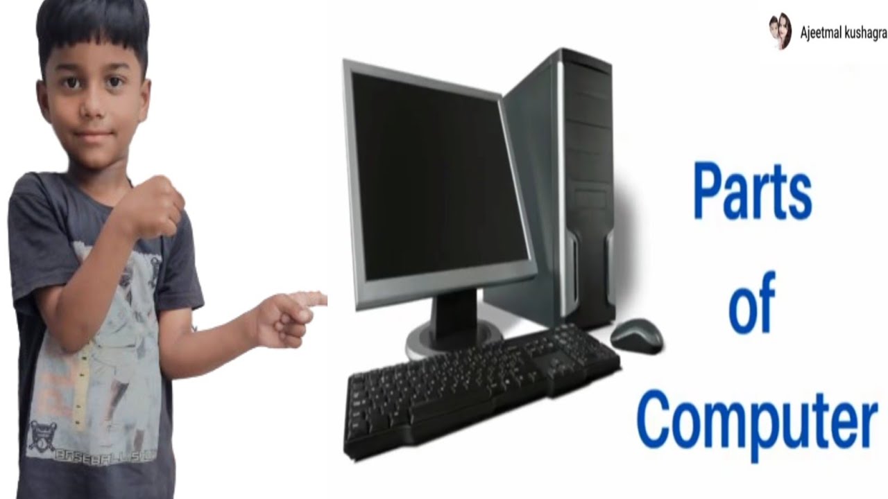 Part of computer Class -UKG/LKG/First EVS | Computer parts names in ...