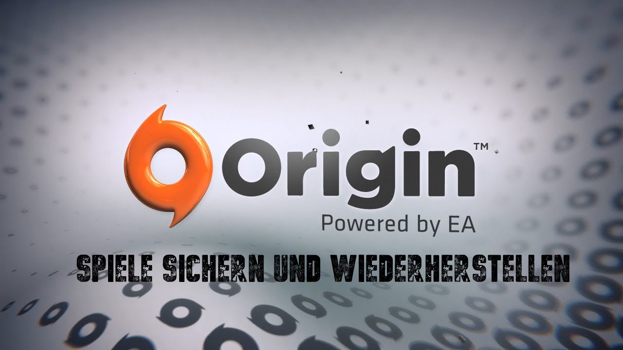 Origin Spiele: Sichern/Wiederherstellen oder an Freunde senden [GER/HD ...