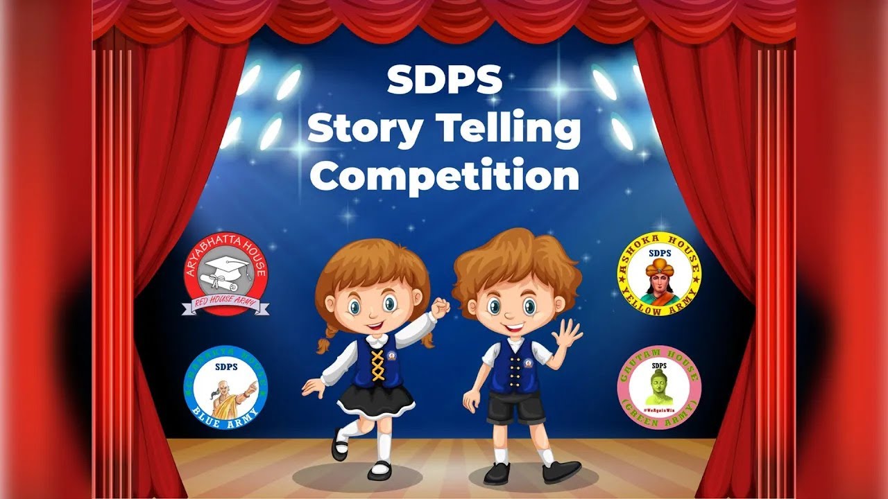 SDPS Pre-Schoolers | SDPS Storytelling Competition - YouTube