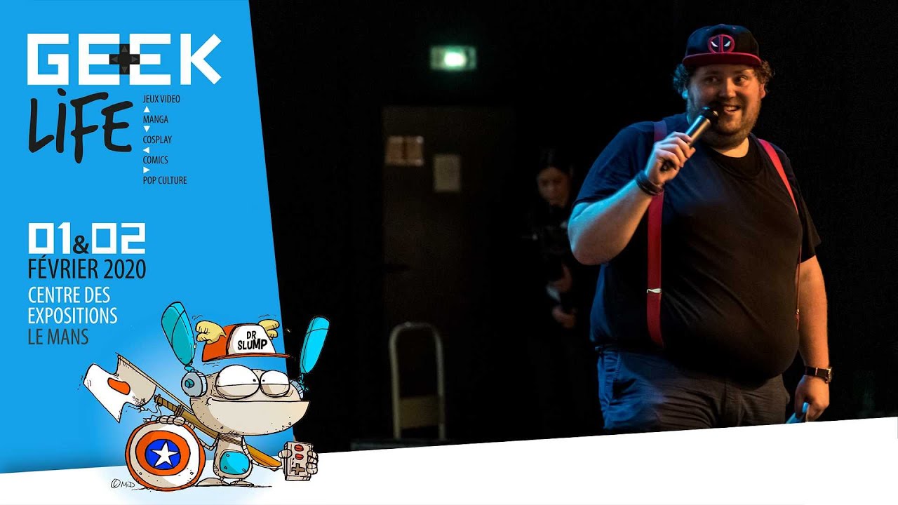 TED, HOST OFFICIEL DU GEEK LIFE FESTIVAL ! [INTERVIEW] - YouTube