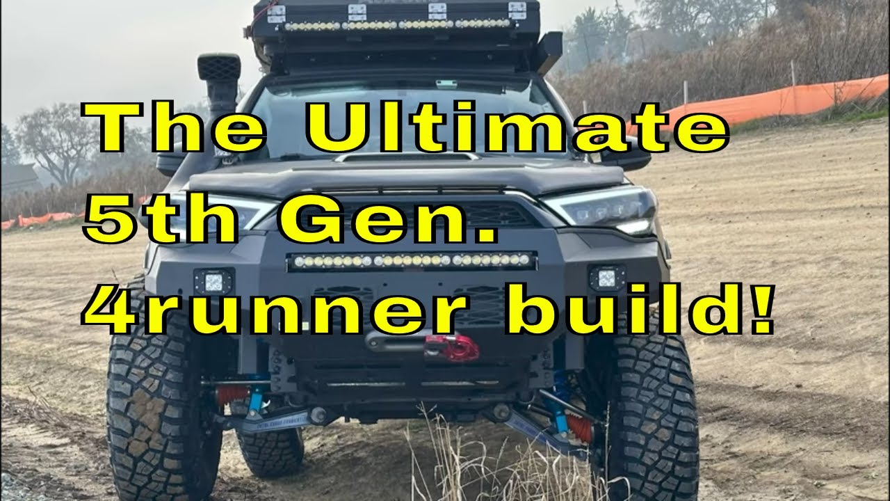 TOYOTA 4 RUNNER: The Ultimate 5th gen Build. Pt 1 of 3 #Toyota #4runner ...