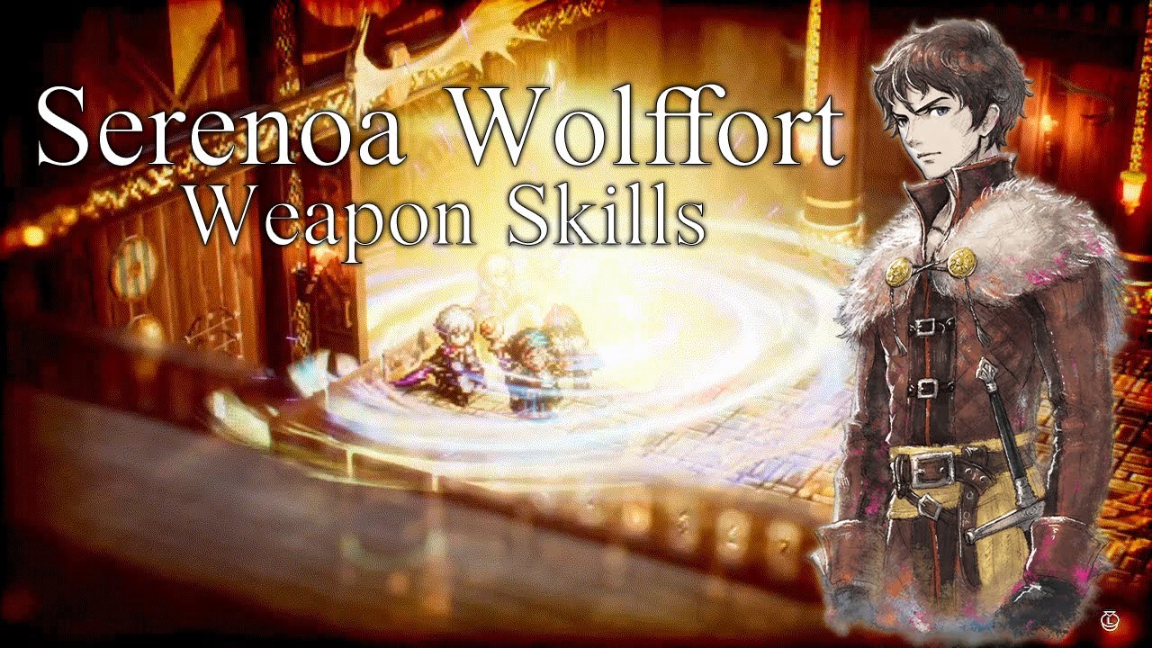Triangle Strategy: All Serenoa Weapon Skills - YouTube