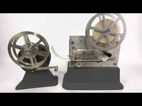 Vintage Gamewell Fire Alarm Telegraph Ticker Tape Machine and Take Up ...