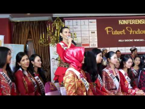 Press Conference dan Perkenalan Profil Finalis Puteri Indonesia 2017