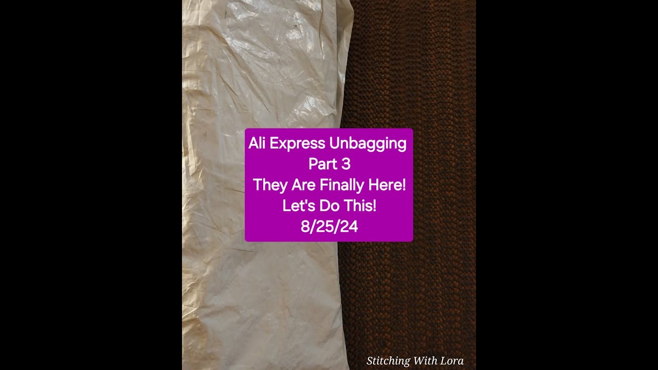 Huge Ali Express Unbagging Part 3 2 Stunning Stamped Cross Stitch Kits ...