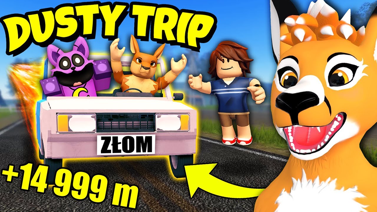 POBILIŚMY *NOWY REKORD* W DŁUGIEJ PODRÓŻY Z CATNAP I GREGORY w ROBLOX ...