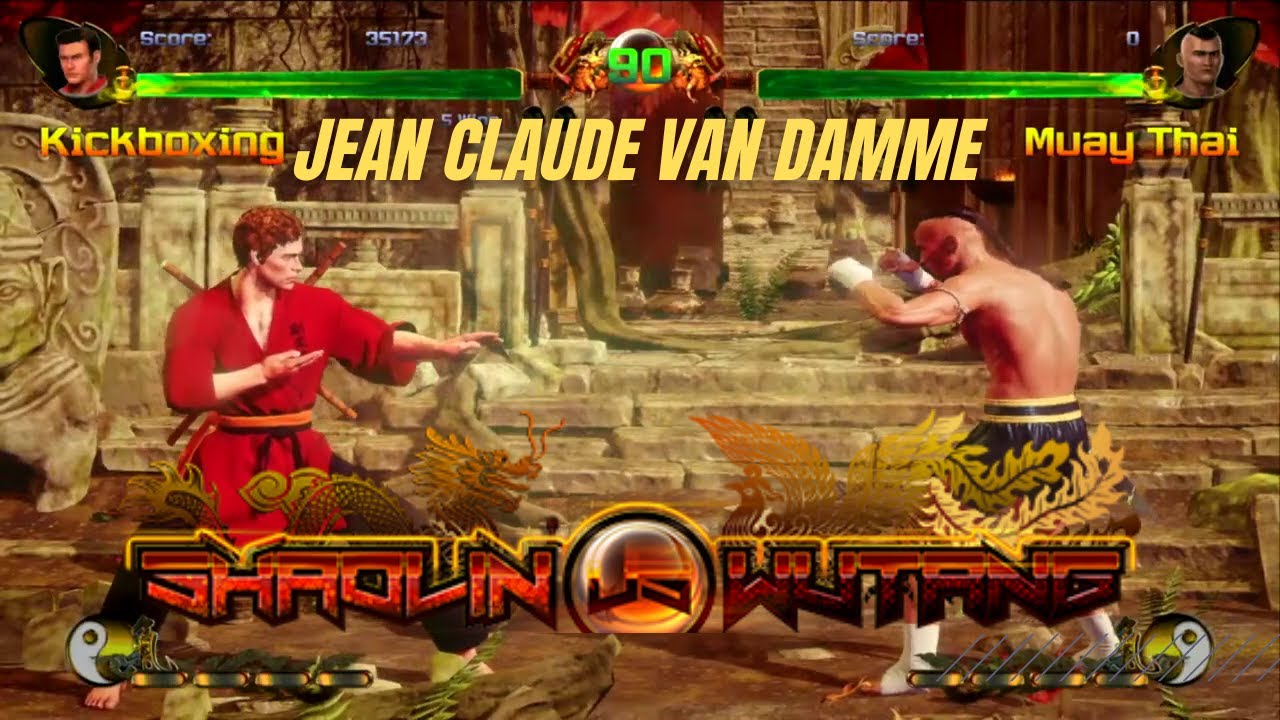 Van Damme Kickboxer Arcade Playthrough Shaolin vs Wutang #vandamme # ...