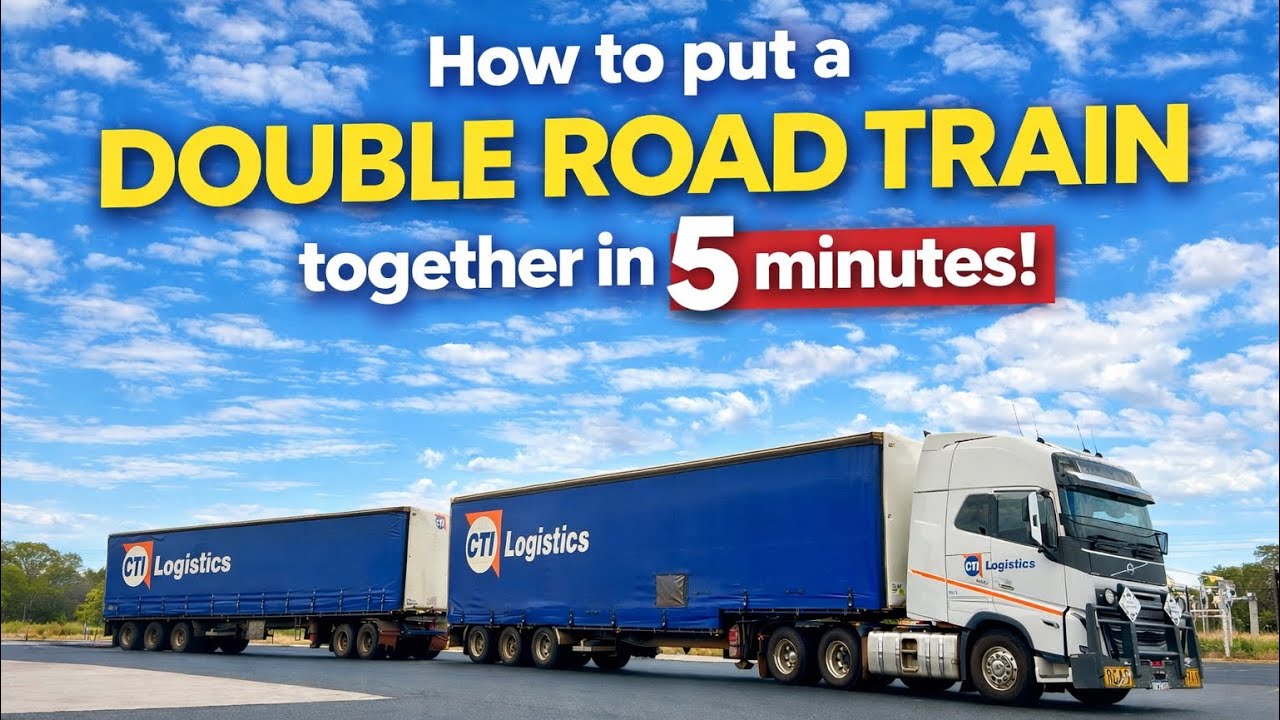 Road Train Lesson - How to put it together - Explained in 5 minutes ...