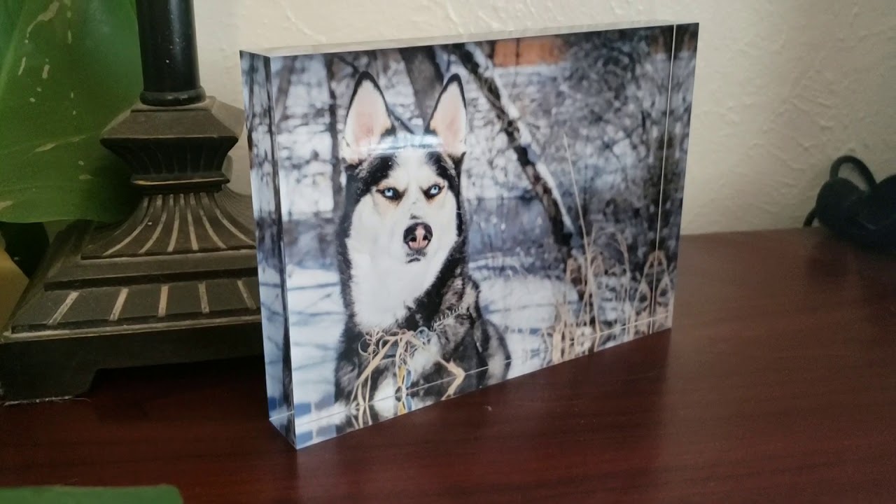 Acrylic Block Print - YouTube