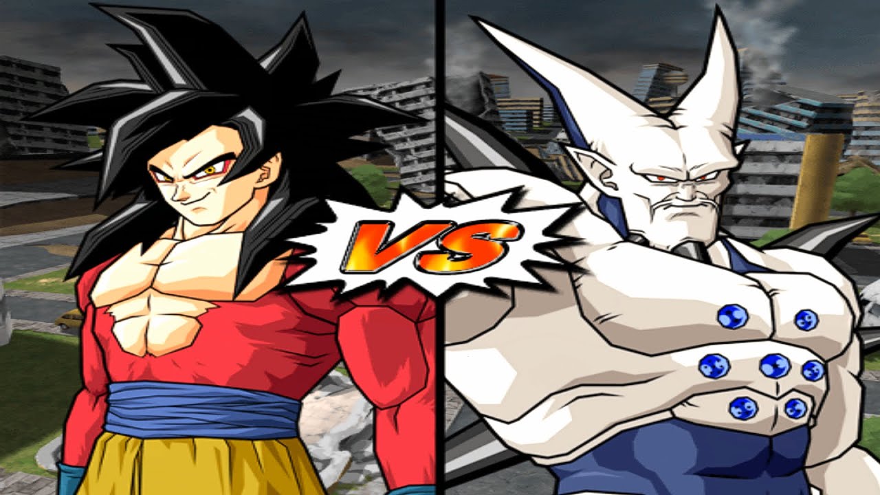 DBZ: Budokai Tenkaichi 3 - SSJ4 Goku & Vegeta VS Omega Shenron Red ...