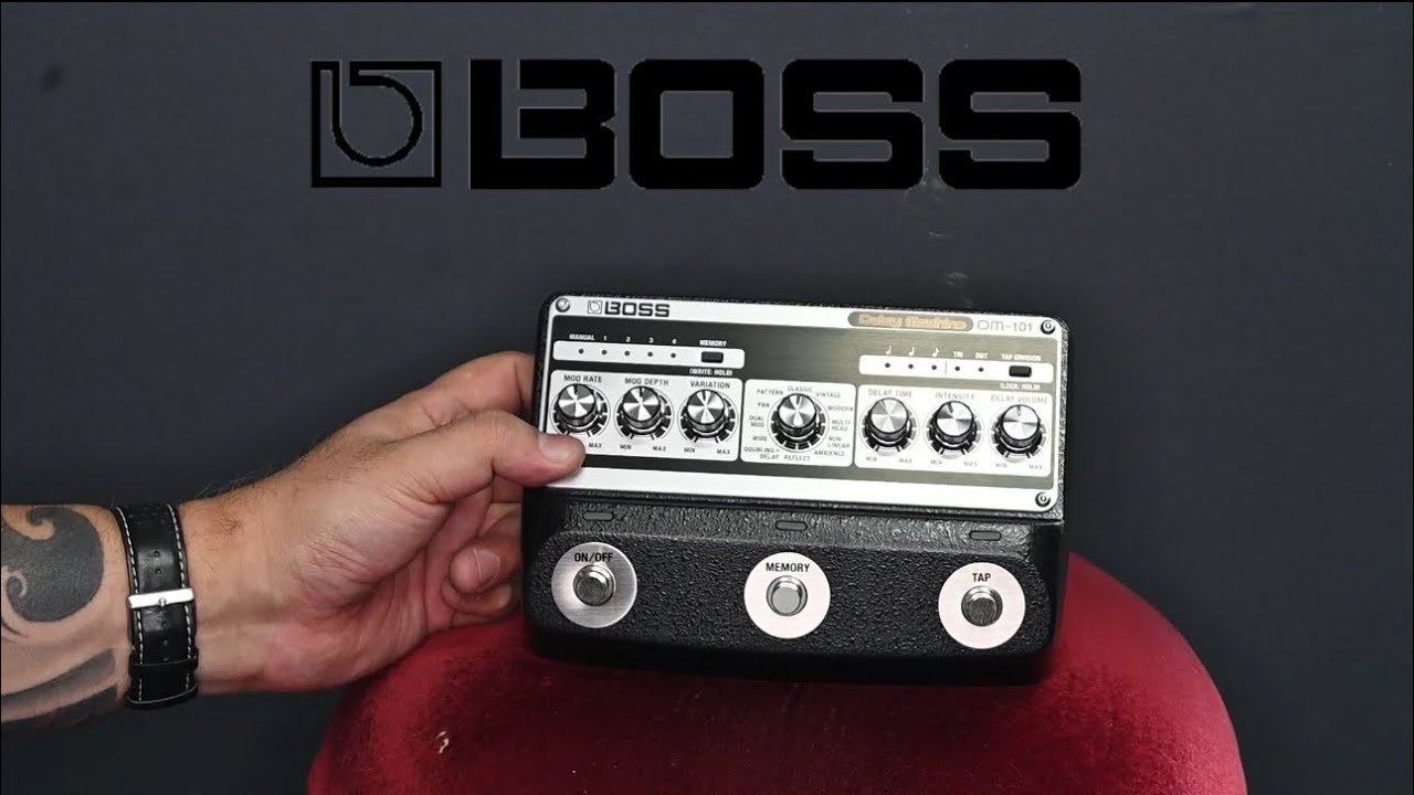 BOSS DM-101 Delay Machine - Review Completo e detalhado - YouTube