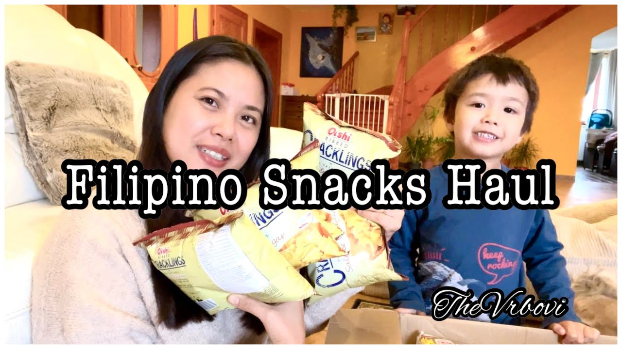 Filipino Snacks Haul | Unboxing Pinoy Snacks - YouTube