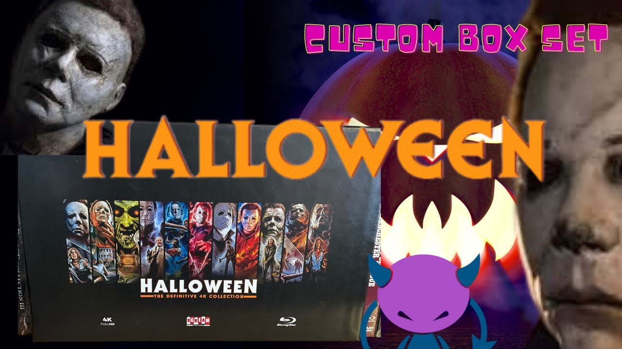 HALLOWEEN 4K Custom Box Set - YouTube