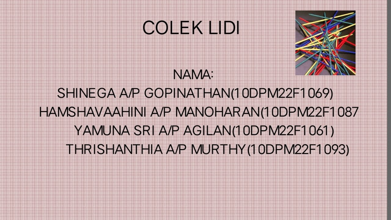 Permainan Tradisional Colek Lidi - YouTube