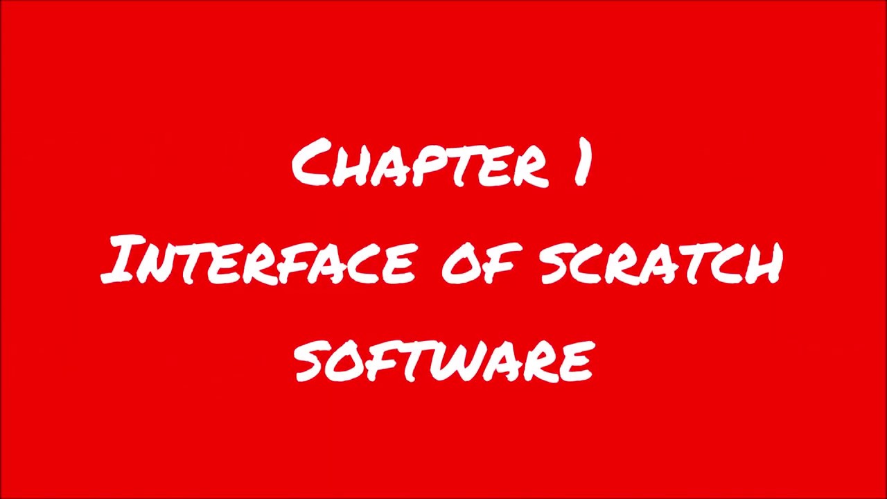 SCRATCH Chapter 1 | Interface of Scratch | CORECHAMP - YouTube