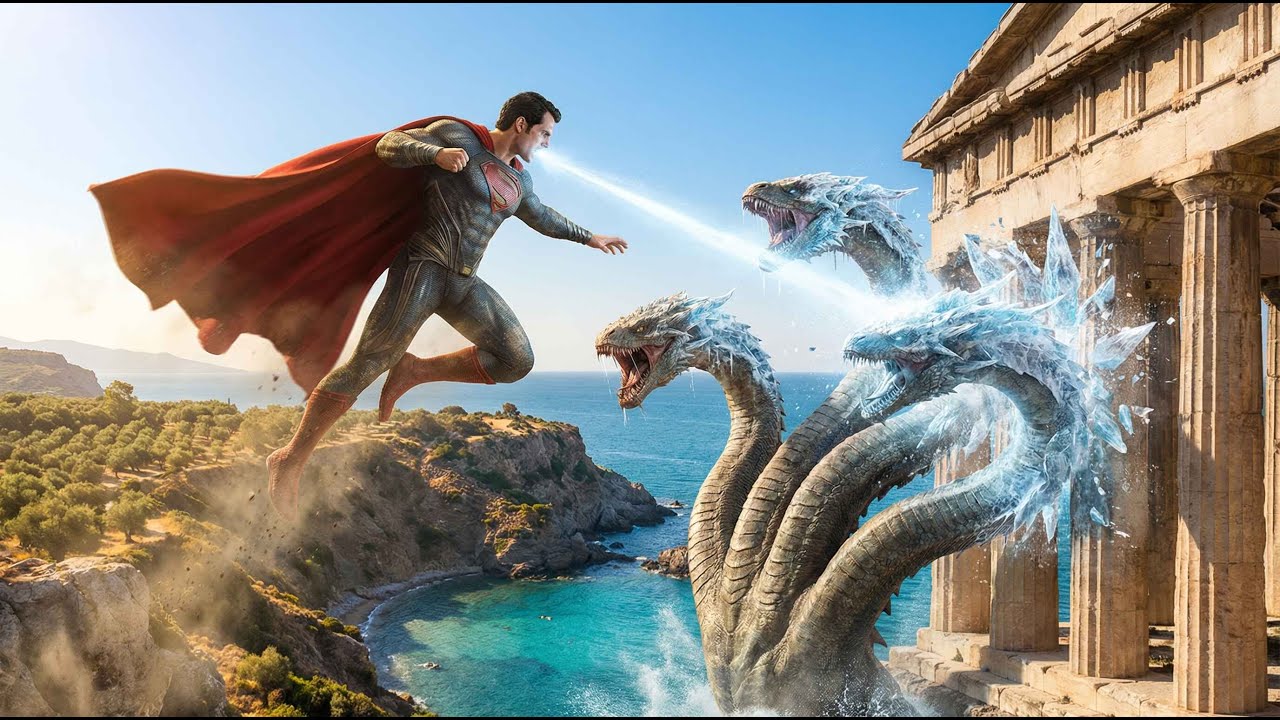 What if superman landed in ancient greece - YouTube