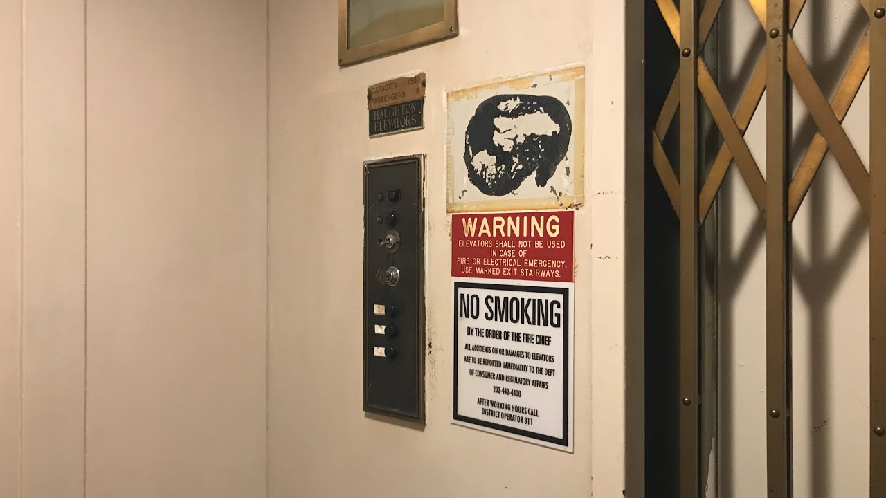 Gated Haughton Traction Elevator at Curley Hall, Catholic University of ...