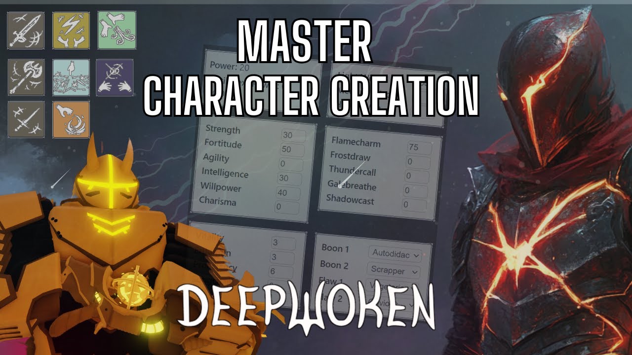 Master Character Creation ┃Deepwoken (Beginners Guide) - YouTube