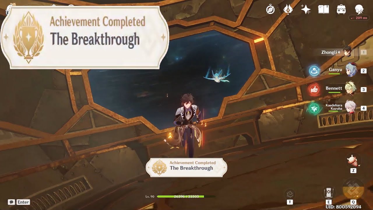 The Breakthrough Achievement | Genshin Impact - YouTube