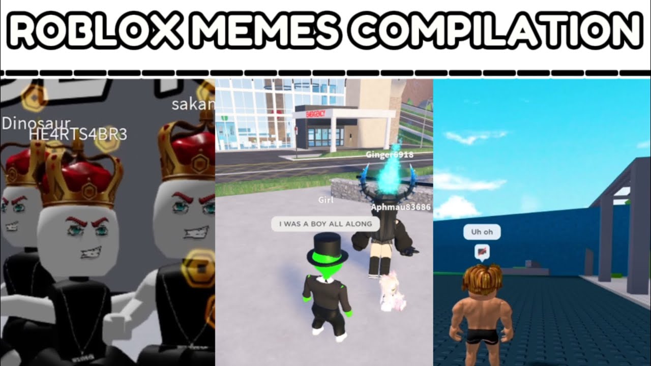 BARX ROBLOX MEME COMPILATION PT 1 - YouTube