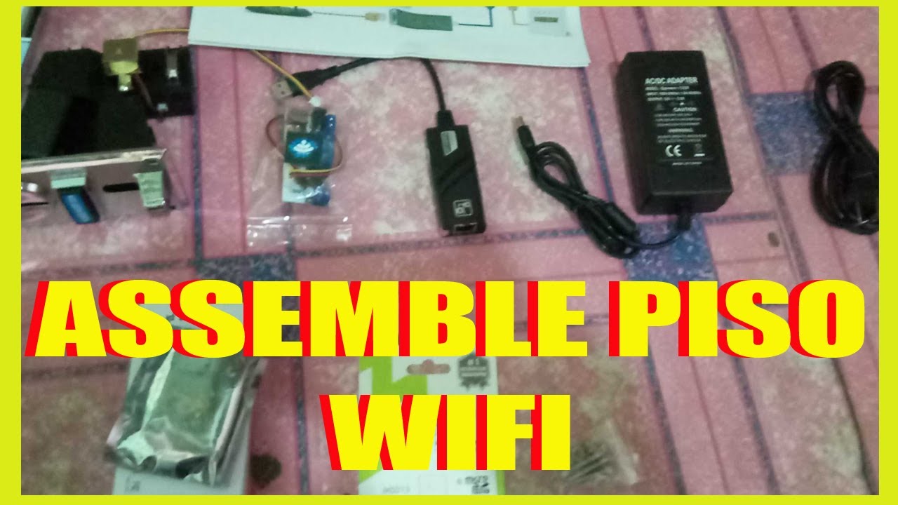 HOW TO ASSEMBLE PISOWIFI MACHINE - YouTube