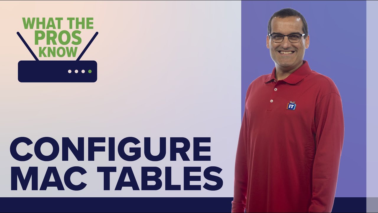 How to Configure MAC tables on a Cisco Switch via Packet Tracer - YouTube