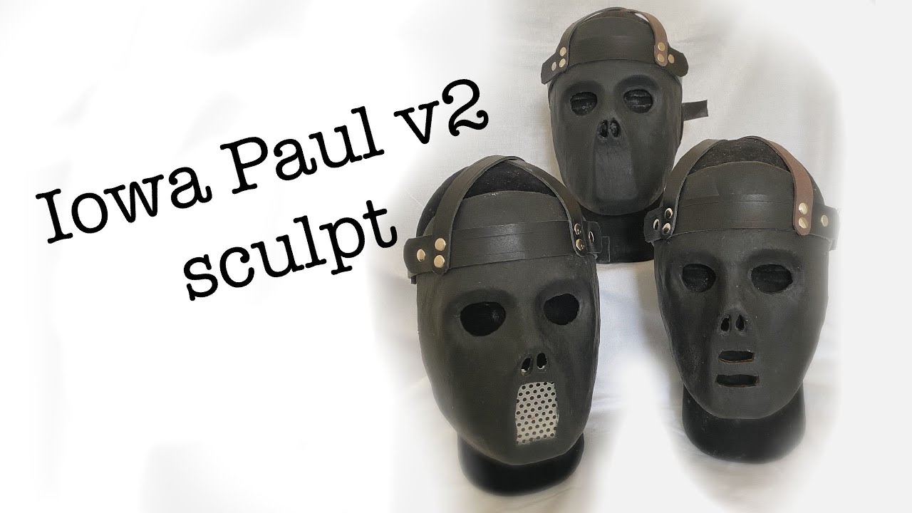 How to make a slipknot mask - Iowa Paul - YouTube