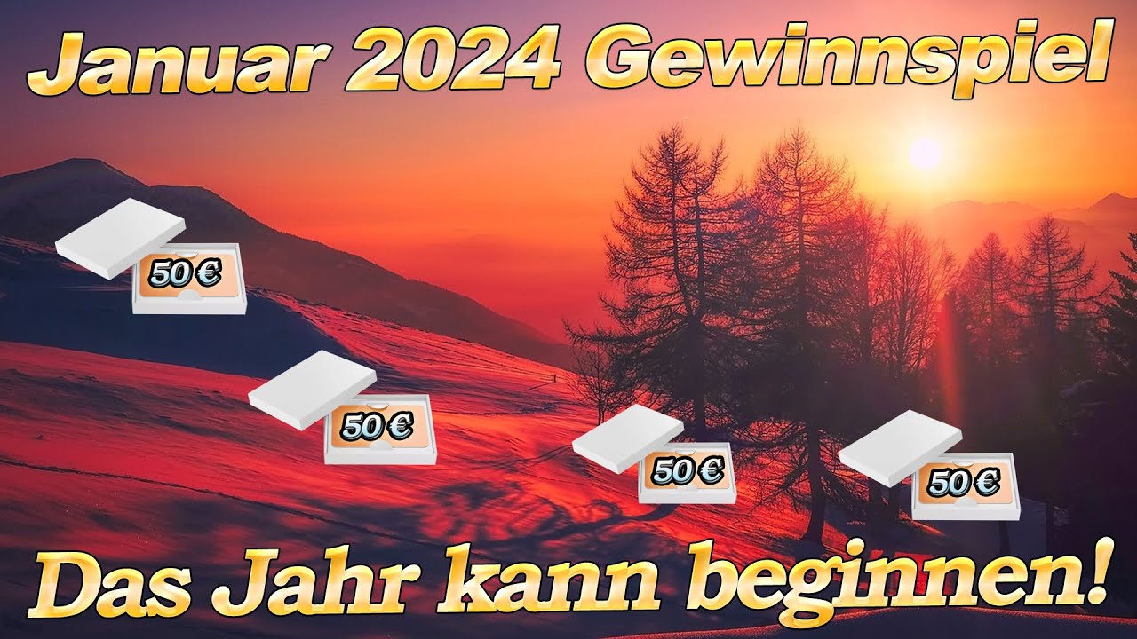 Gewinnspiel Januar 2024