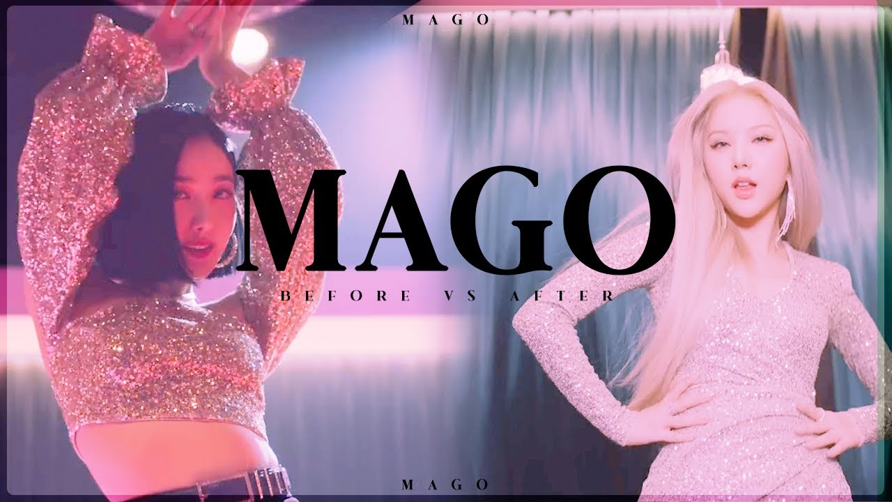 GFRIEND- MAGO- Before vs After comparation - YouTube
