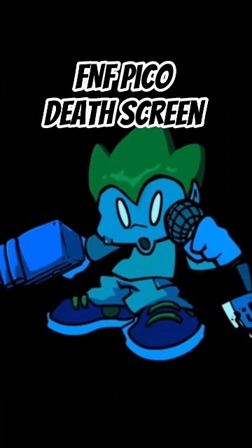 FNF - PICO SECRET Death Screen [Credits:lagedark] (FNF OFICIAL) #shorts ...