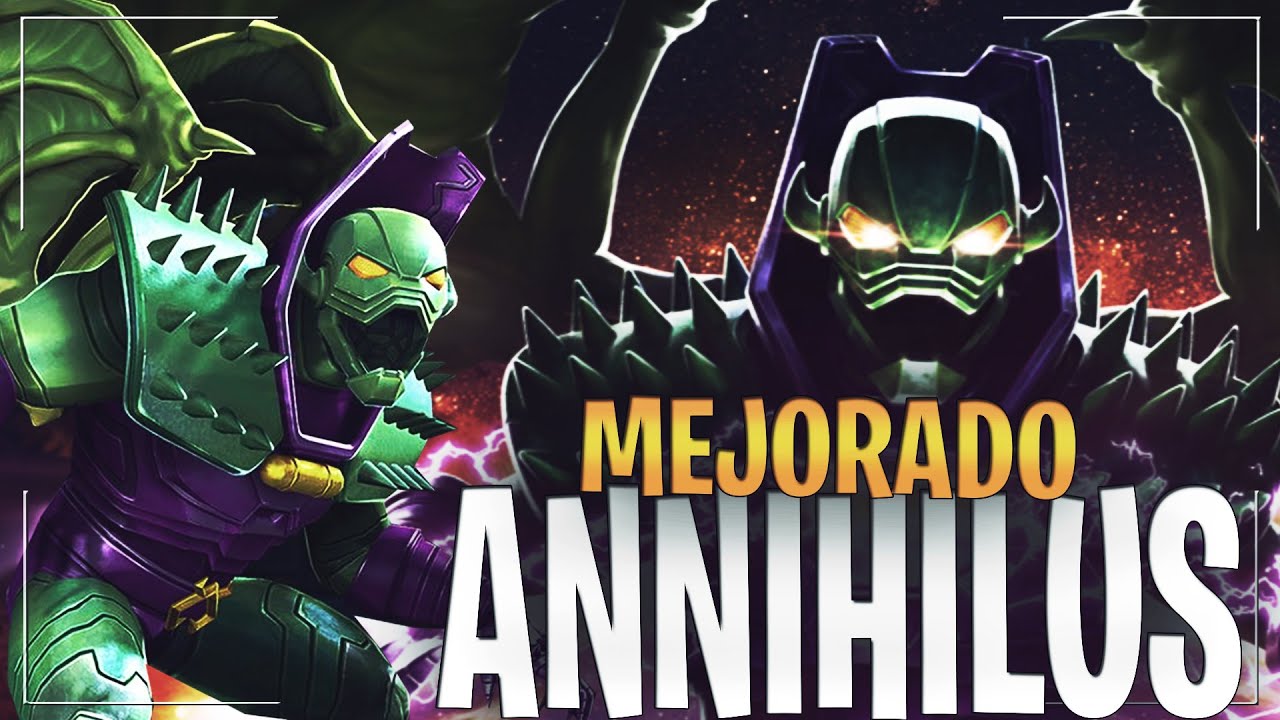 ANNIHILUS MEJORADO | ¿QUÉ TANTO SE BENEFICIA DE ESTÁ MEJORA?... | MCOC ...