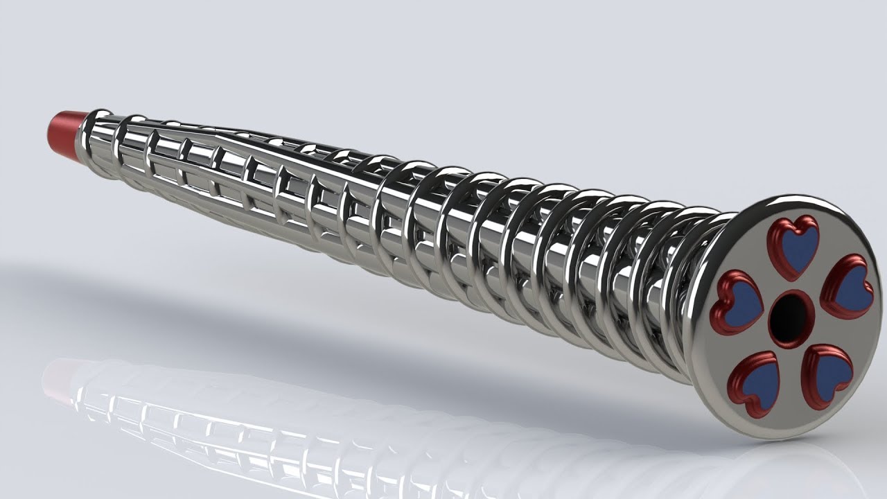 Prince's Only Wand #howto #howtodo #princeswand #solidworks - YouTube