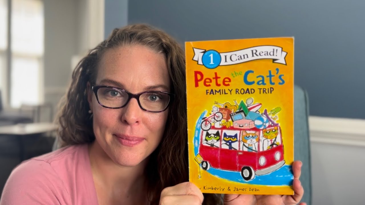 Read Aloud - Pete the Cat’s Family Road Trip - Kid's Bedtime Stories ...
