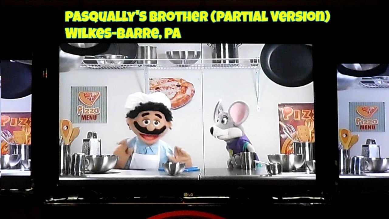 Chuck E. Cheese's CEC Sketch: Pasqually's Brother (Partial Version ...