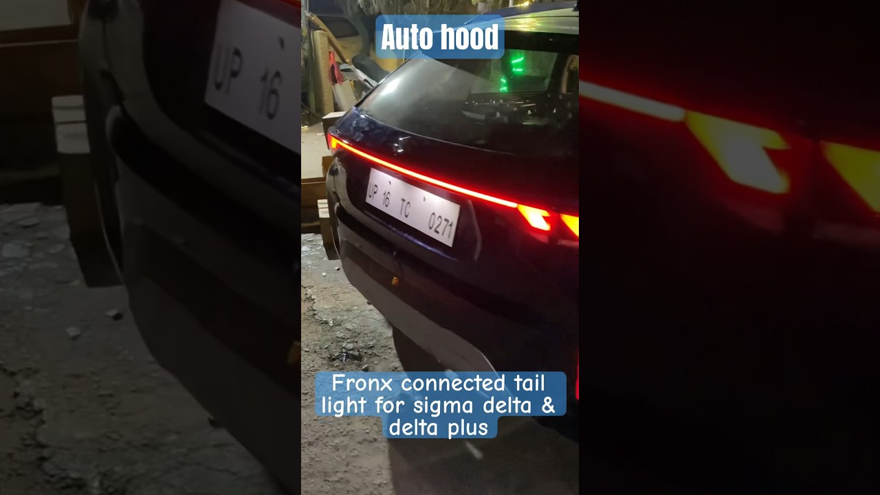 Fronx modified Fronx connected tail light installed fronx modified at ...