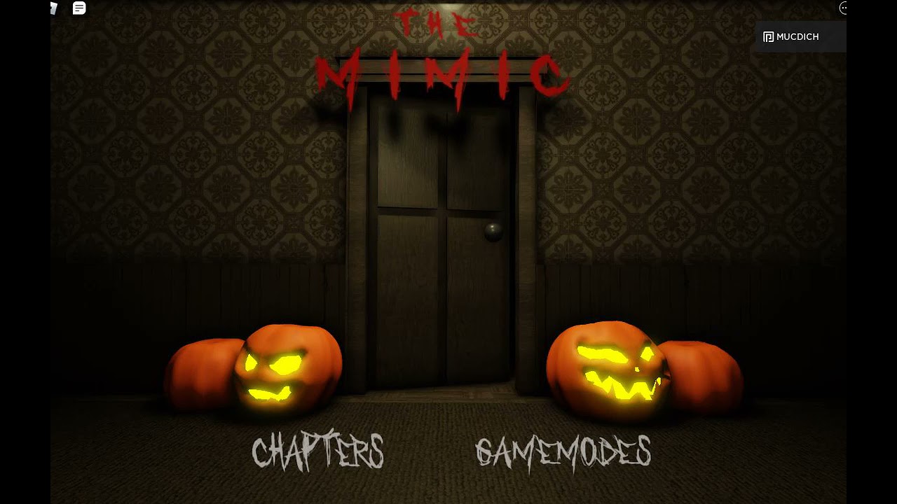 the mimic sneak peak of halloween main menu - YouTube